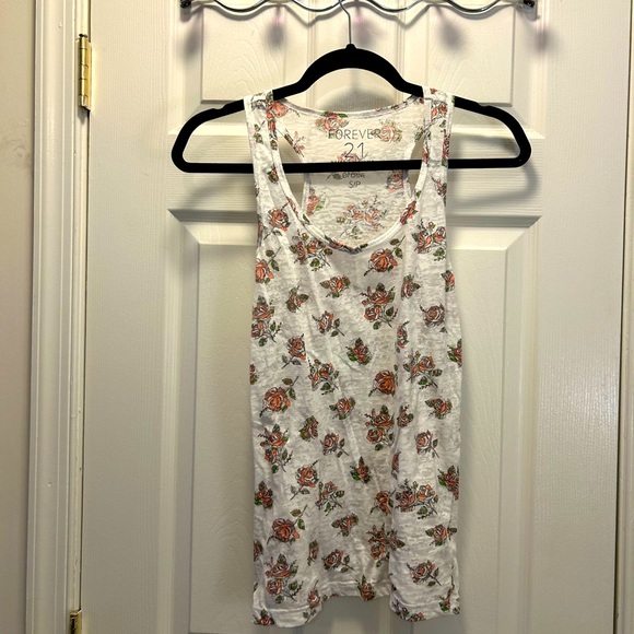 Forever 21 | Tops | Rose Tank | Poshmark